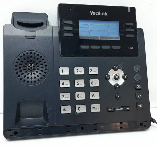 YEALINK SIP-T42S ULTRA-ELEGANT Gigabit IP Phone £25.00 - PicClick UK