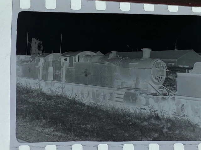 STEAM LOCOMOTIVE LOCO 4247 British Rail Railway Negative Ref 3G-19 £4. ...