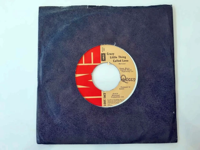 QUEEN/ FREDDIE MERCURY - Crazy little thing called love 7'' Vinyl UK ...