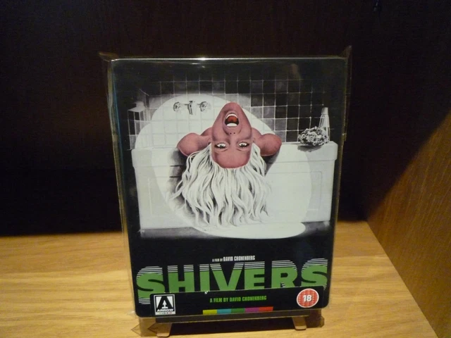 SHIVERS (1975) LIMITED Edition Blu-ray+DVD UK Steelbook. Like New! OOP ...