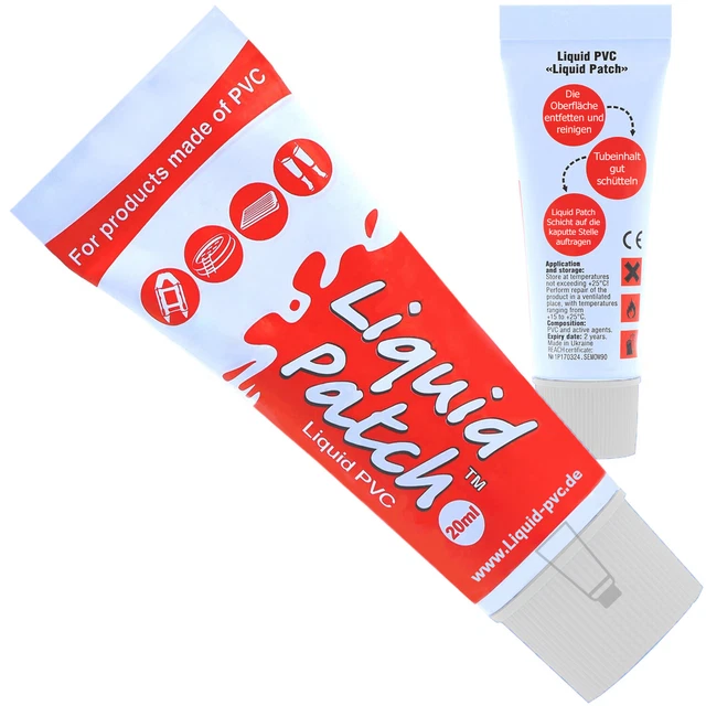 LIQUID PVC LIQUID Rubber Inflatable Boat Patch Repair Liquid Patch ...