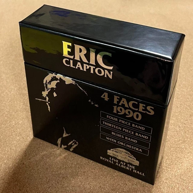 ERIC CLAPTON 4 faces 1990 Live At The Royal Albert Hall Limited 8 CD ...