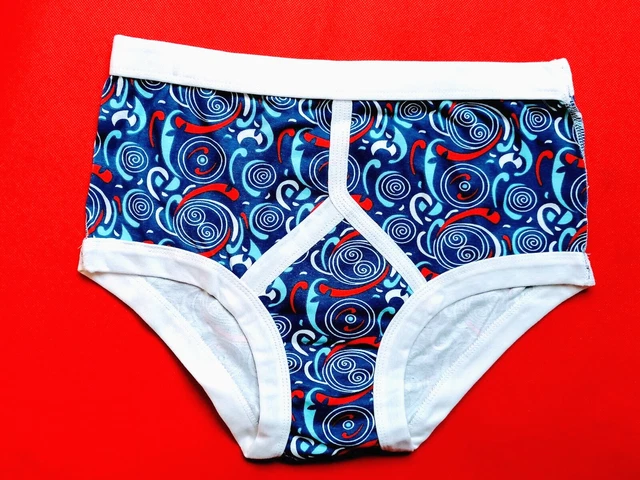 MEN’S Y FRONT Briefs Retro 2 Design Top Quality Cotton Opening Fly ...