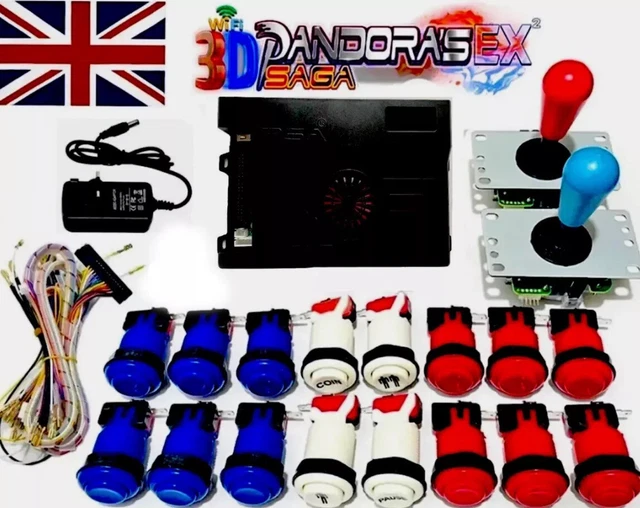 PANDORAS BOX 3D EX 2 Saga 10000 Classic Games - Buttons And Wiring ...