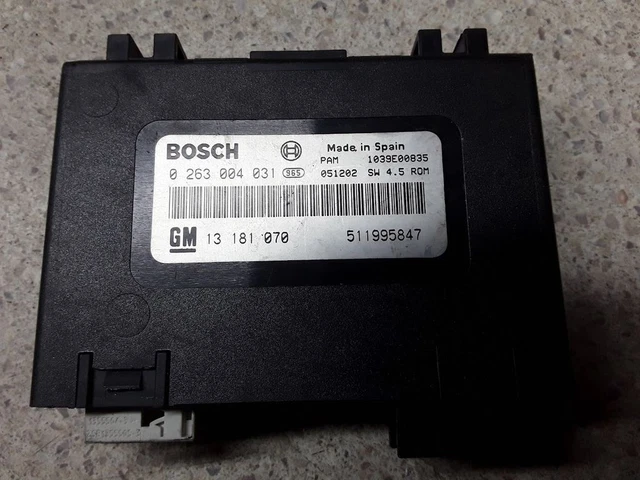OPEL VECTRA C 2007 Parking PDC module unité de commande 13181070 ...