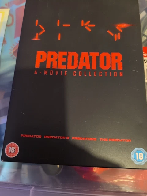 PREDATOR (4 MOVIE Collection) DVD Box Set | FAST SHIPPING AVAILABLE £10 ...