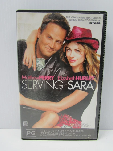 SERVING SARA, MATTHEW Perry, Elizabeth Hurley, VHS Tape, Video, Movie ...