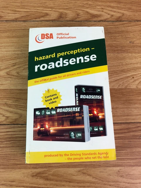 DSA HAZARD PERCEPTION Roadsense VHS Tape £22.49 - PicClick UK