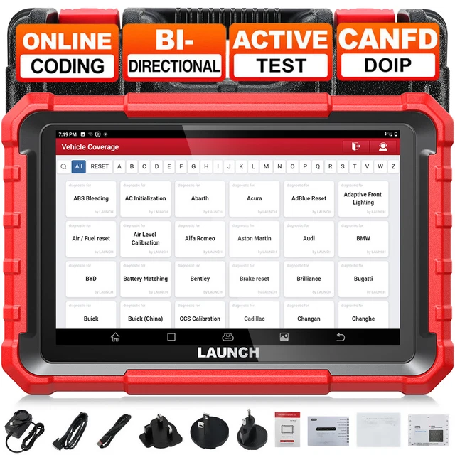 2025 LAUNCH X431 Pro Elite V+ PRO 5 OBD2 Diagnosegerät ALLE SYSTEM ECU ...