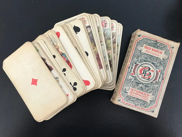 ANCIEN JEU DE Tarot Nouveau GRIMAUD - COMPLET EUR 30,00 - PicClick FR