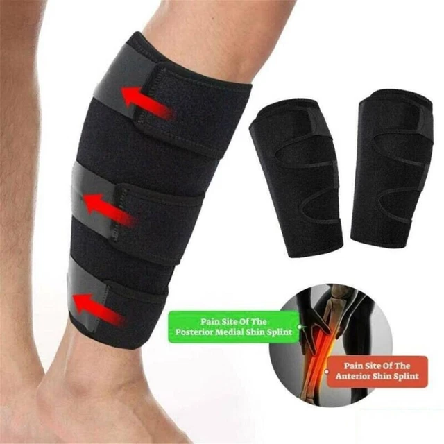 PROTECTION SPORT SHIN Splints Compression Wrap Leg Brace Calf Support ...