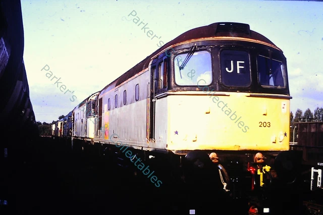 ORIGINAL 35MM RAILWAY Slide Diesel Electric Locomotive 33203 - 1992 ...