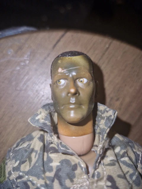 HM ARMED FORCES British Army Action Figure talking? with eagle eyes £5. ...