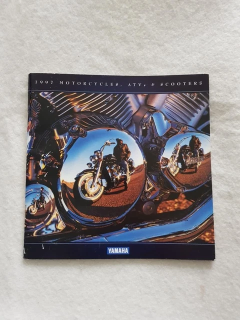 YAMAHA RANGE MOTORCYCLE & Scooter Sales Brochure 1997 #111111297 USA ...