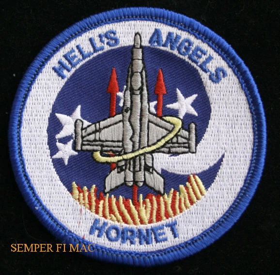 PATCH UNIFORME VMFA-321 Hell's Angels Escadron Us Marines Escadron Mag ...