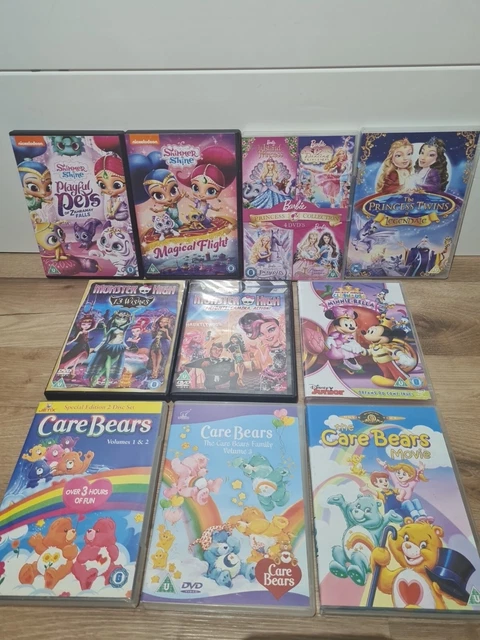 CHILDRENS GIRLS DVD Bundle x 10 Including Classic Kids Movies Monster ...