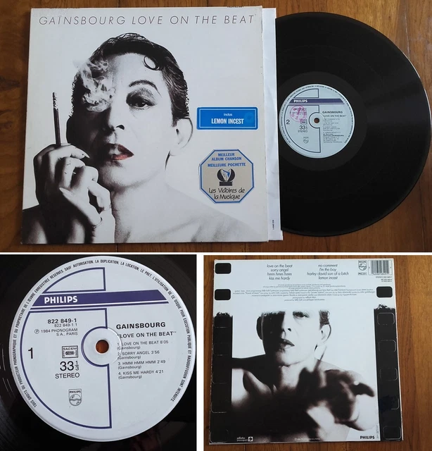ALBUM DISQUE VINYLE LP 12" SERGE GAINSBOURG «Love on the beat» FRANCE ...