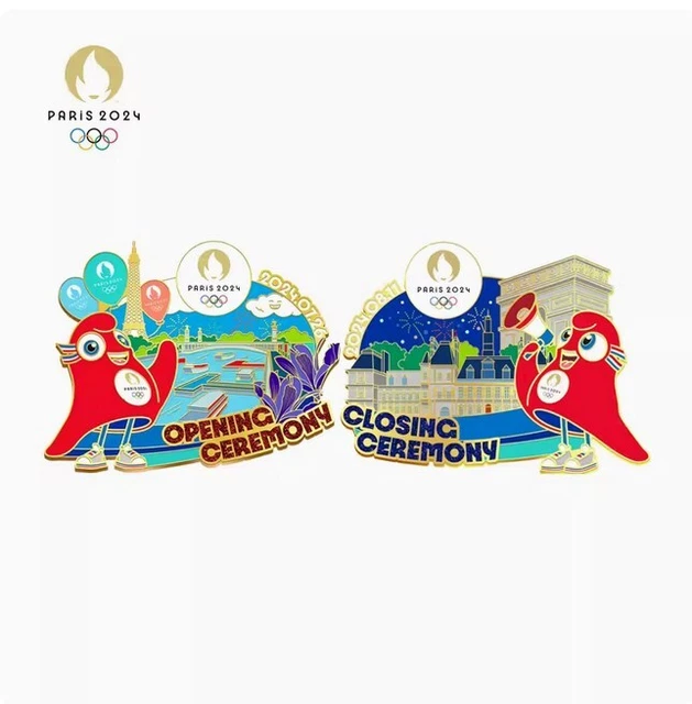 2024 PARIS OLYMPICS Opening/Closing Ceremony Limited Edition Souvenirs ...