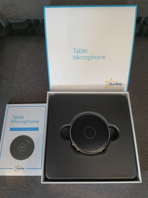 STARKEY TABLE MICROPHONE / TV Streamer 2.4 Ghz for Livio/Evolv £400.00 ...