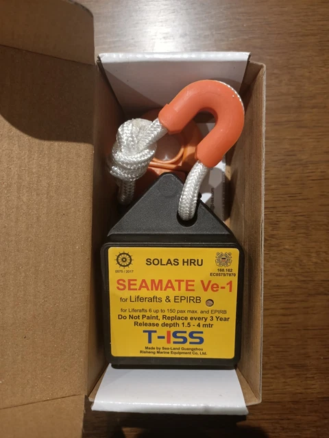SEAMATE VE-1 HRU Liferaft Hydrostatic release unit £25.00 - PicClick UK