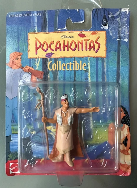 CHIEF POWHATAN #7 Of 12 Disney Pocahontas 1995 Skybox Pop-Out Trading ...