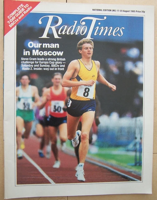 RADIO TIMES/1985/STEVE CRAM/DERYCK Guyler/Russell Harty/Brian Matthew ...