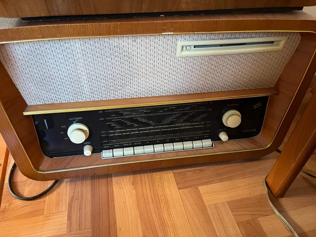 VEB STERN RADIO Rochlitz Oberon Phono Röhrenradio DDR ...