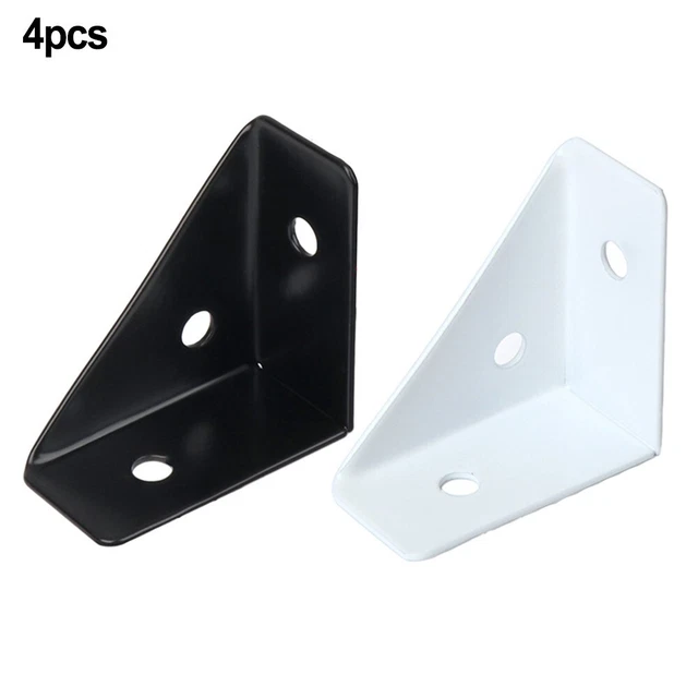 ENSEMBLE DE 4 supports d'angle d'angle en fer polyvalents pour ...