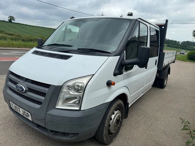 FORD TRANSIT MK7 crew cab tipper £3,400.00 - PicClick UK