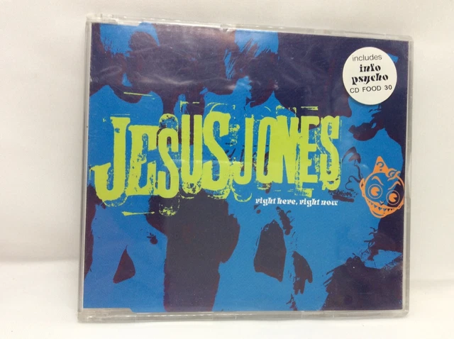 JESUS JONES RIGHT here Right now 4 track cd single £4.99 - PicClick UK