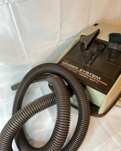 VINTAGE SINGER SYSTEM Vacuum Cleaner On Wheels Model CSS 220 $49.98 ...