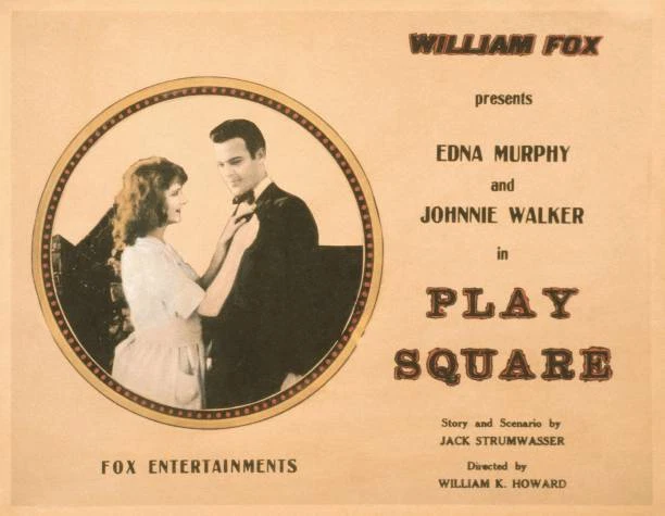PLAY SQUARE POSTER Us Poster Edna Murphy Johnnie Walker Old Movie Photo ...