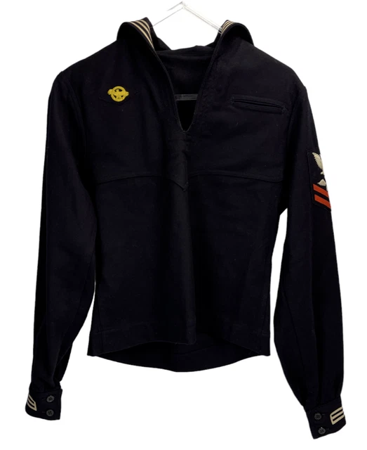 WWII ERA US Naval Cracker Jack jacket Aviation Machinist w/ ruptured ...