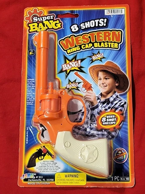 JA-RU WESTERN RING Cap Blaster 8 Shots - Super Bang New $6.99 - PicClick