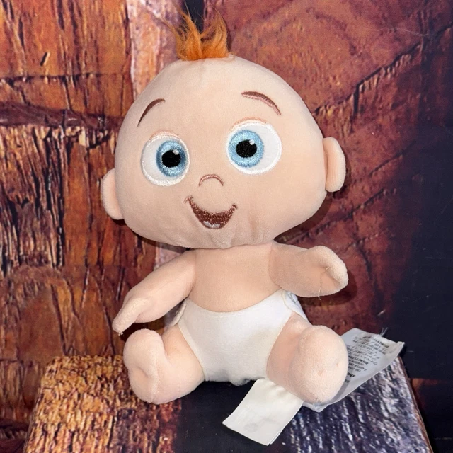 DISNEY PIXAR THE Incredibles Jack Jack Baby Boy Toddler Plush Stuffed ...