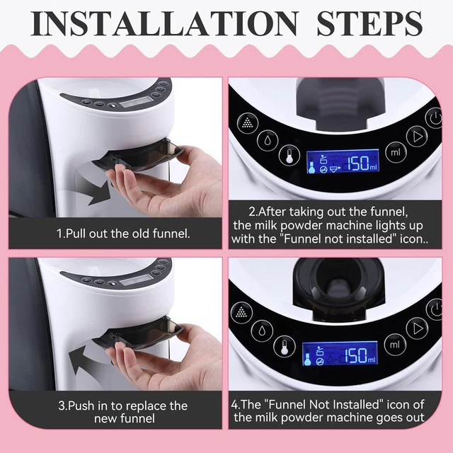 REPLACEMENT FUNNEL FOR Replacement Parts Funnel and Cover Baby5501 £8. ...