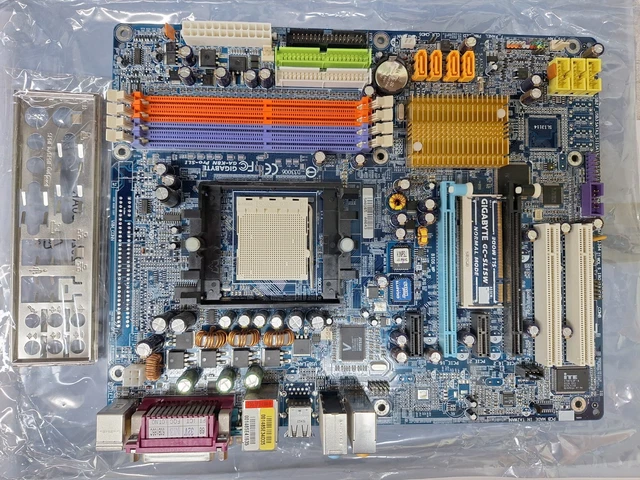 MAINBOARD GIGABYTE GA-K8N Pro-SLI SOCKET 939 DDR PCIe PCI - Please read ...