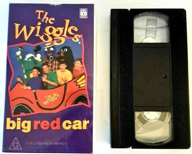 THE ORIGINAL THE WIGGLES Big Red Car VHS Tape G Movie ABC 1995 Songs ...