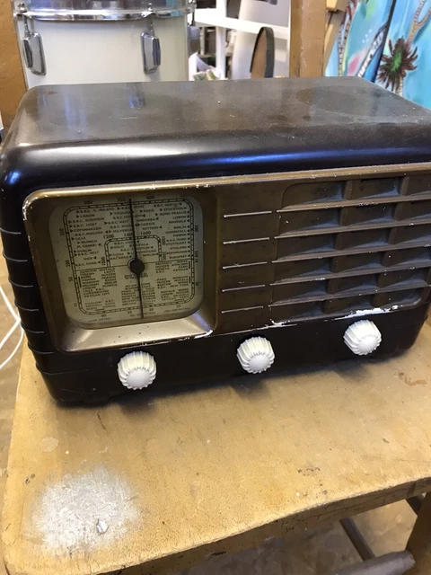 ANTIQUE EARLY BAKELITE Radio Ultra T410 £25.00 - PicClick UK