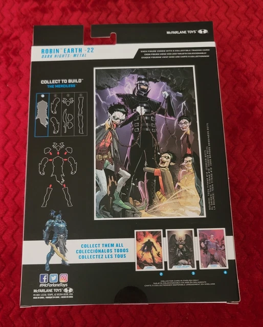 MCFARLANE TOYS DC Multiverse Robin Crow Figure variant rare Merciless ...