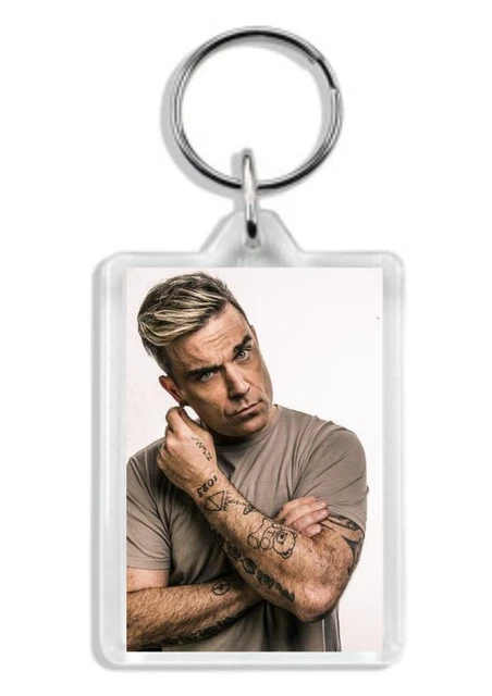 ROBBIE WILLIAMS (TAKE That) Keyring / Bag Tag / Key Chain *Great Gift ...