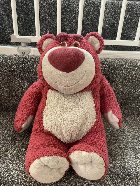 DISNEY 14& PLUSH LOTSO HUGGIN BEAR TOY STORY Theme Parks Plush Soft Toy ...
