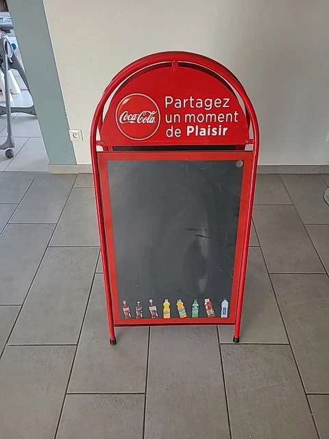 TABLEAU NOIR COCA COLA Publicitaire EUR 70,00 - PicClick FR