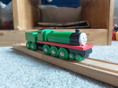 THOMAS THE TANK Engine & Friends WOODEN HENRY TRAIN WOOD BRIO COMBINED ...