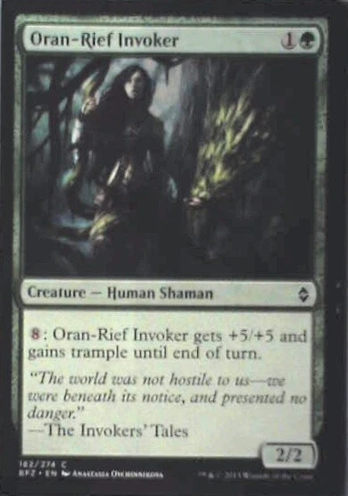 INVOKER ORAN-RIEF - Bataille pour Zendikar : #182, Magic : The ...