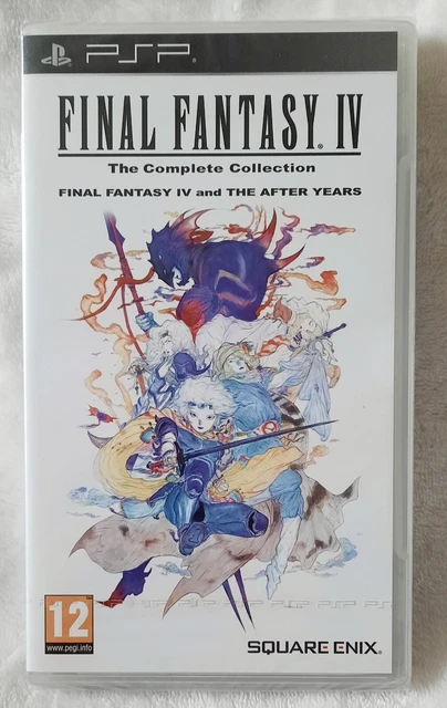 FINAL FANTASY IV Complete Collection PSP NEW FACTORY SEALED Black Label ...