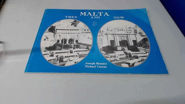 MALTA THEN AND Now 3, Joseph Bonnici and Michael Cassar, Privatel £8.49 ...