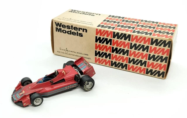1 43 SCALE Car Model No Martini Brabham 1977 Western Models Fnt66 £142. ...