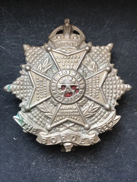 BORDER REGIMENT ORIGINAL British Army Cap Badge £12.00 - PicClick UK