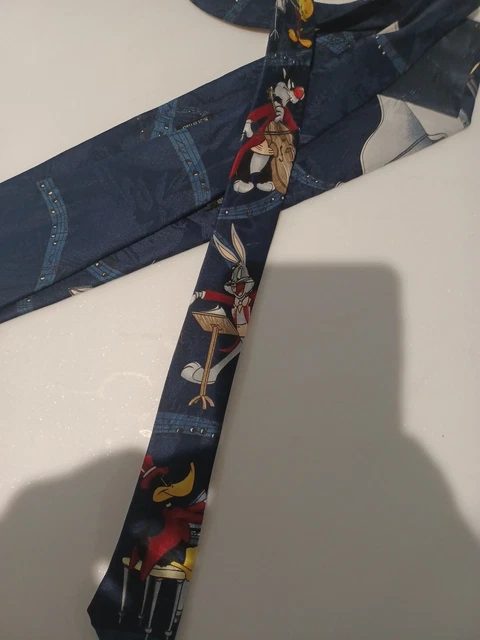 WARNER BROS LOONEY Tunes Bugs Bunny Vintage Tie 1993 Excellent ...